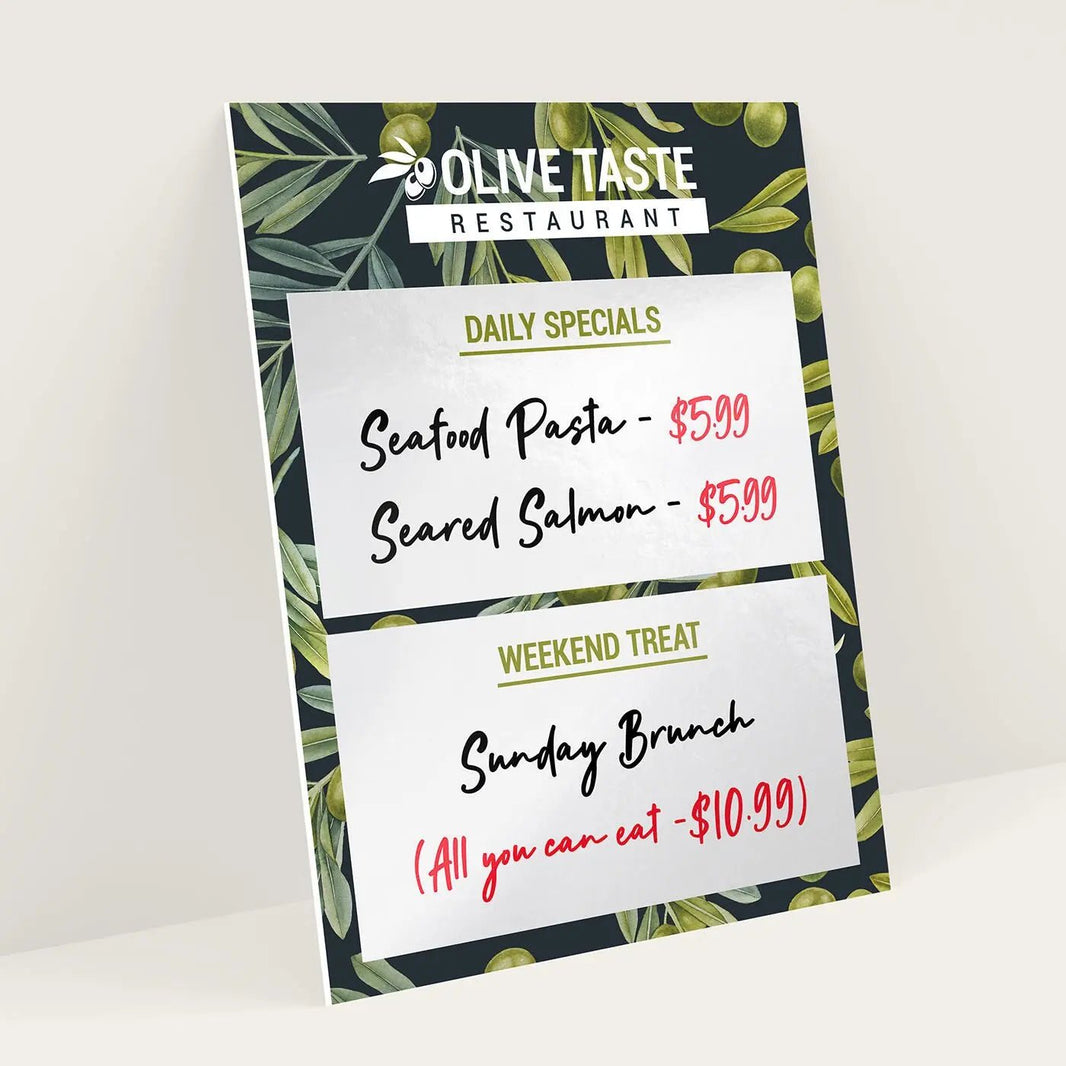 Custom Restaurant Signs & Menu Boards - Indoor & Outdoor Displays ...