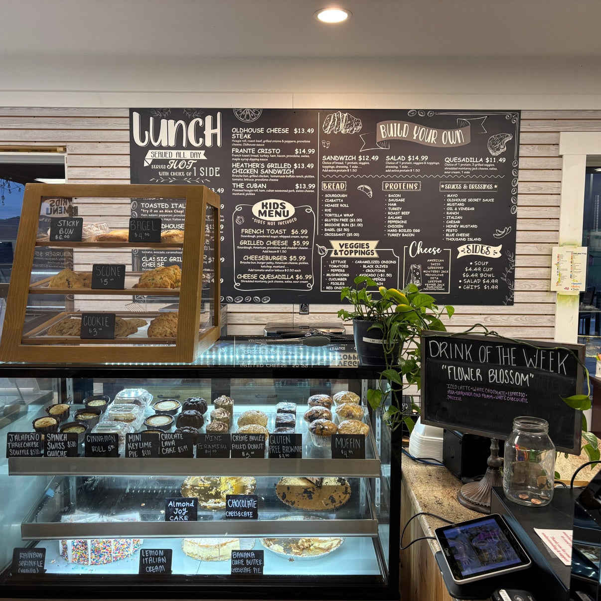 Custom Printed Restaurant Menu Board Sign | Hanging or Wall Indoor & O ...