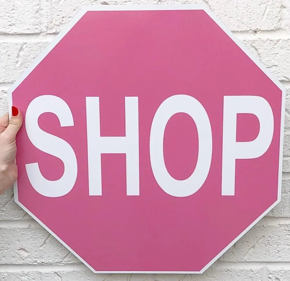 Shop Stop Sign – Business Signs & More