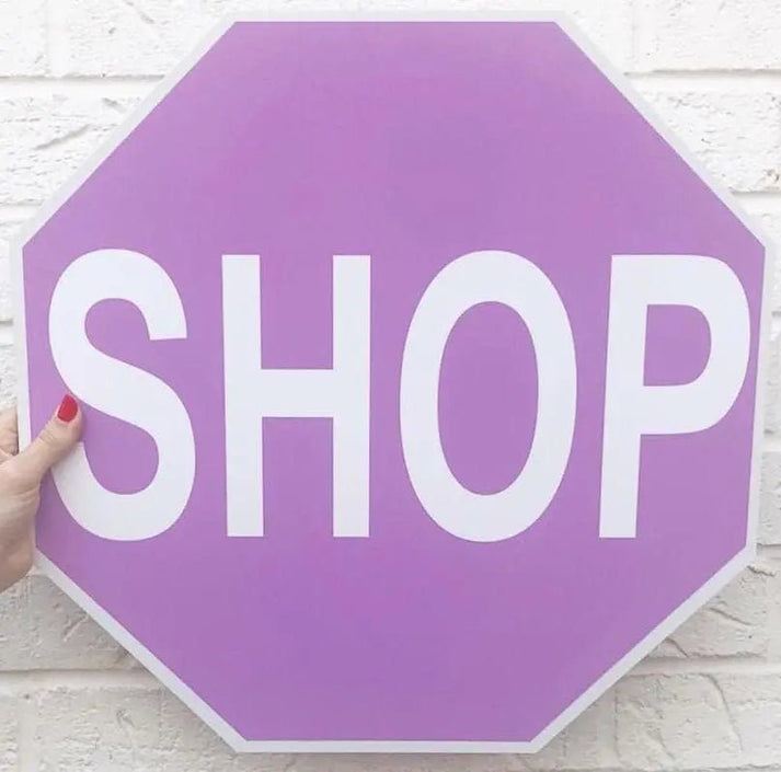 Shop Stop Sign – Business Signs & More